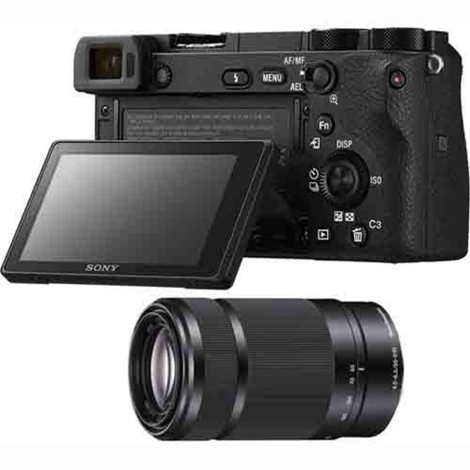 Sony a6500 (ILCE-6500) Mirrorless DSLR Camera E-mount APS-C with 55 ...