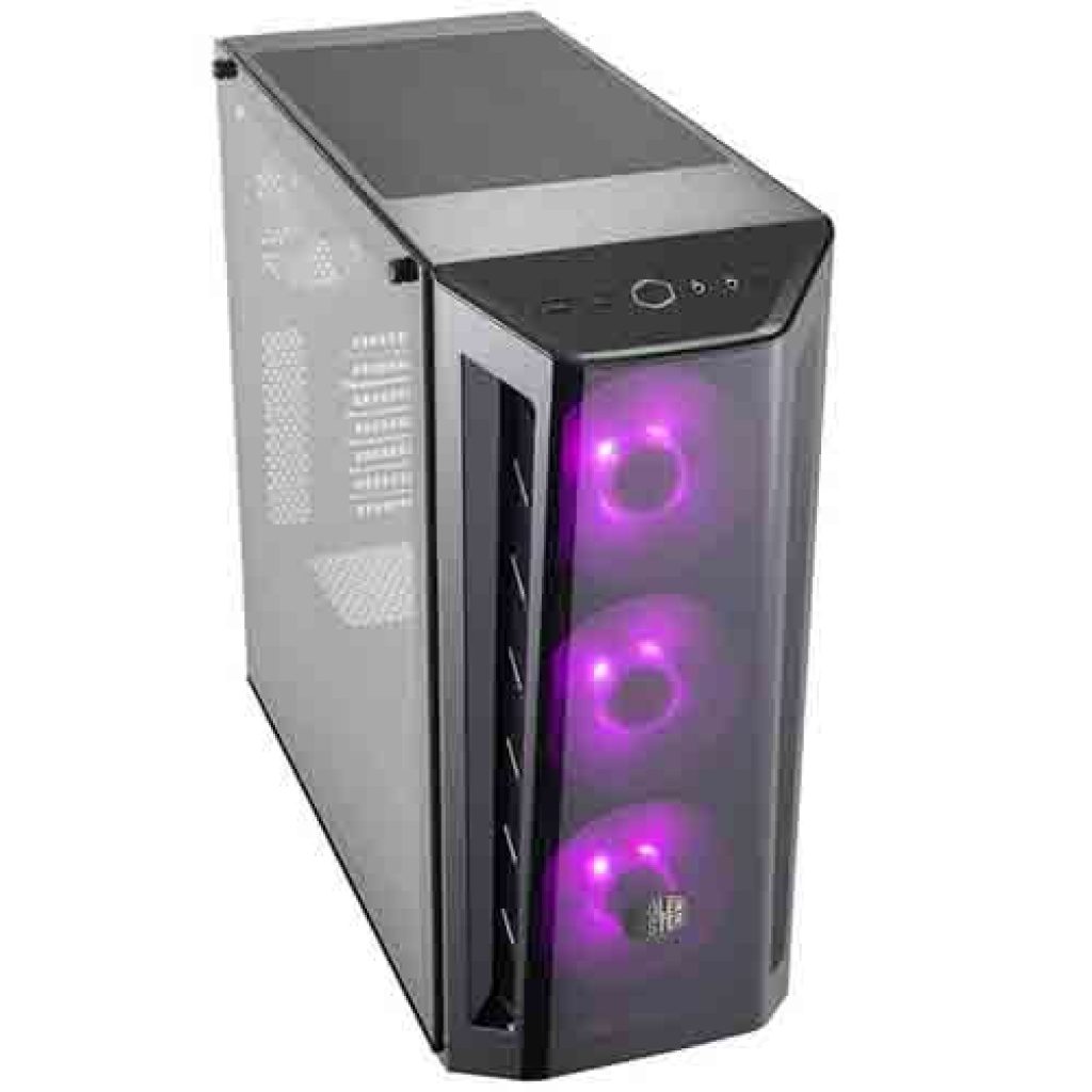 Cooler Master MCB-B520-KGNN-RGB Master Box Mid-Tower ATX Chassis Price ...