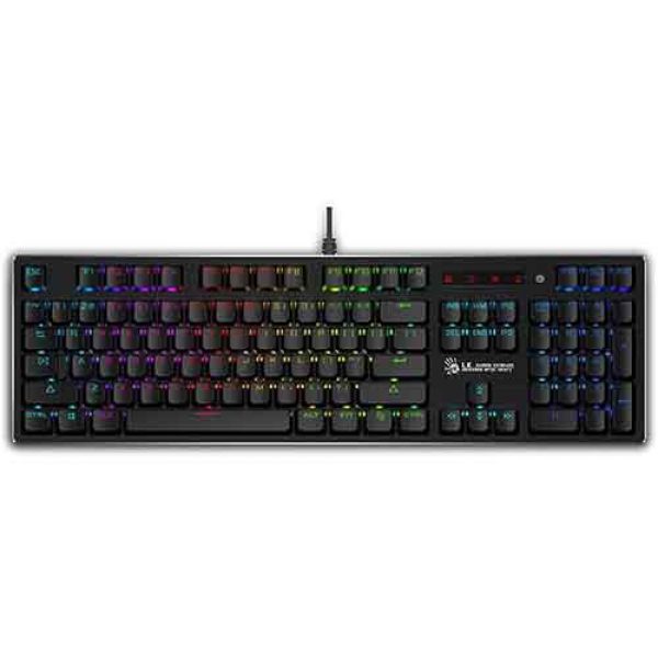 A4Tech Bloody B820R Light Strike RGB Animation Gaming Keyboard (Blue ...
