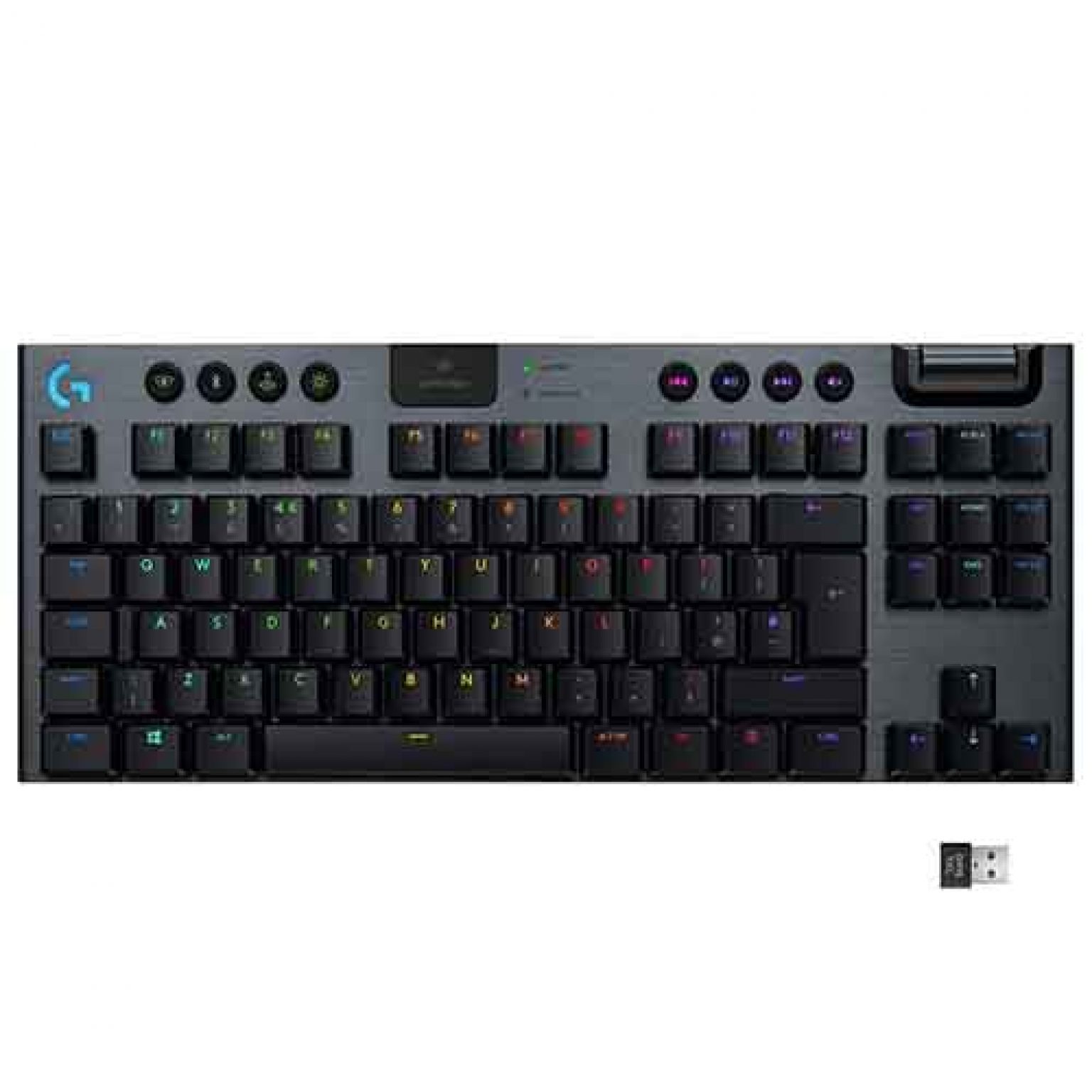 Logitech G915 TKL Tenkeyless LIGHTSPEED Wireless RGB Mechanical Gaming ...